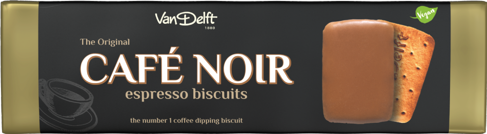 Van Delft Café Noir Biscuits 200G – London Food Hall