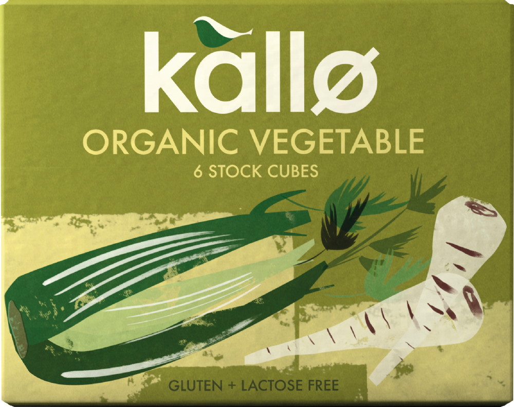 Kallo Organic Vegetable Stock Cubes 66G – London Food Hall