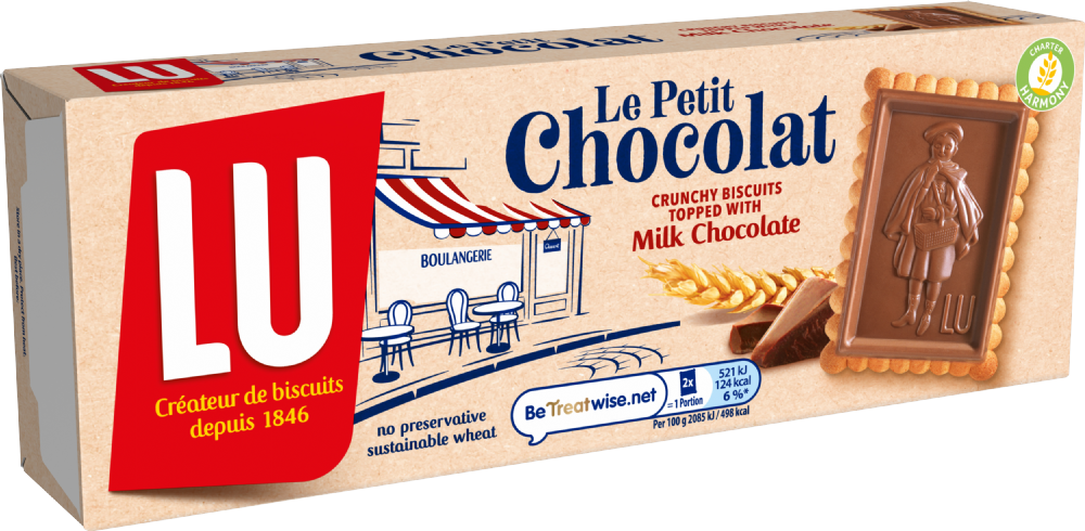 Lu Le Petit Chocolat - Milk Chocolate 150G – London Food Hall