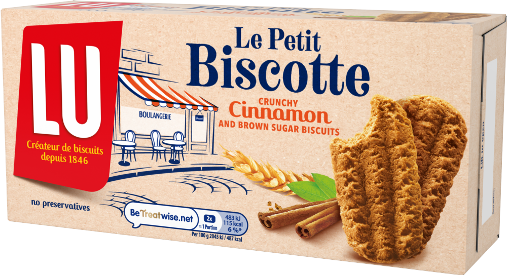 Lu Le Petit Biscotte - Cinnamon 200G – London Food Hall