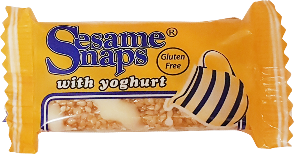 Sesame Snaps Sesame Snaps With Yoghurt 30G - Box of 24 – London Food Hall