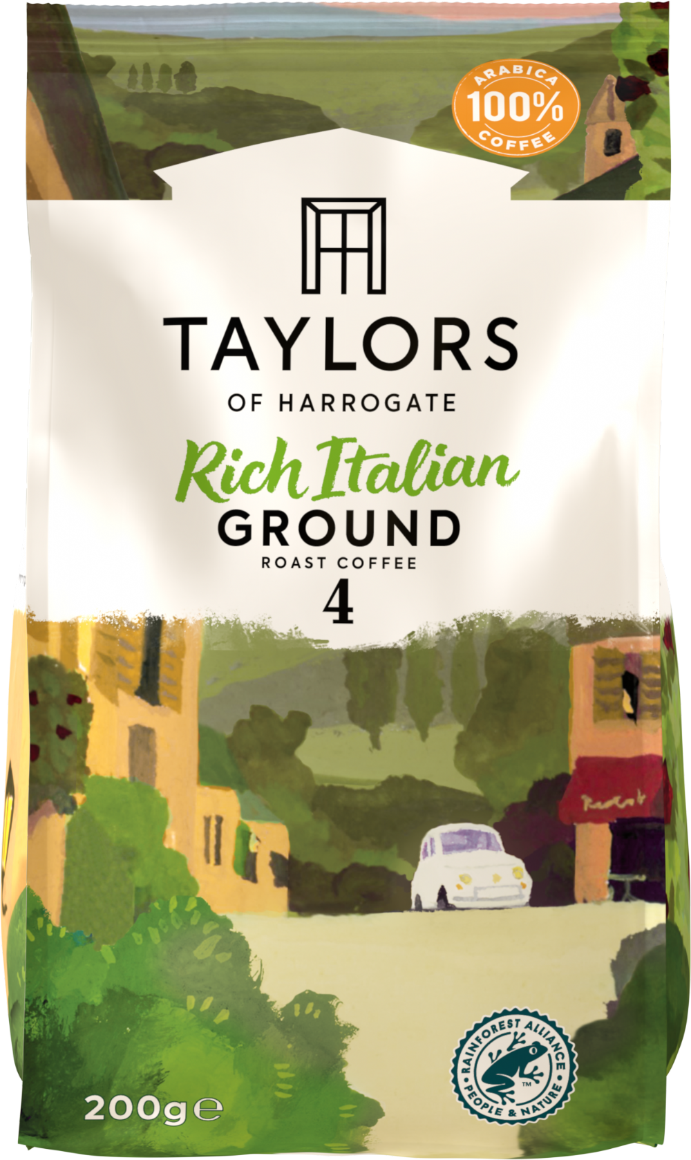 Taylors Of Harrogate Rich Italian Ground Roast Coffee 200G – London ...