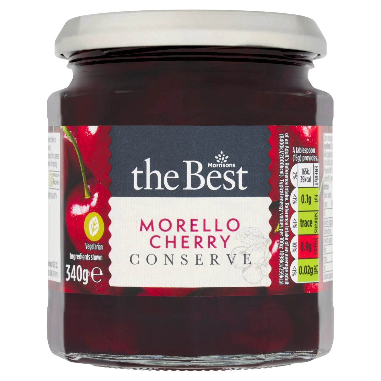 Morrisons The Best Morello Cherry Conserve 340g – London Food Hall