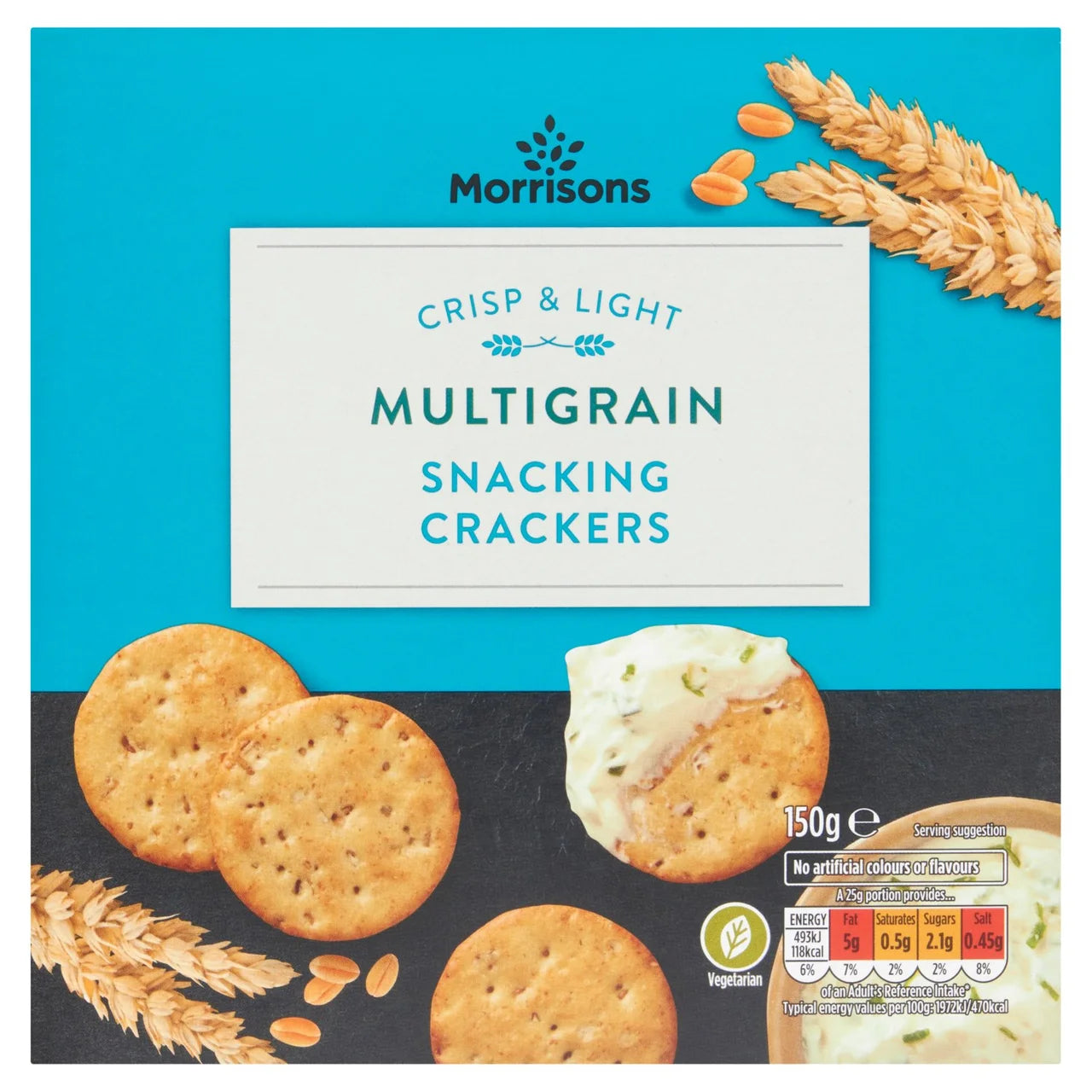 Morrisons Multigrain Snacking Crackers 150g – London Food Hall