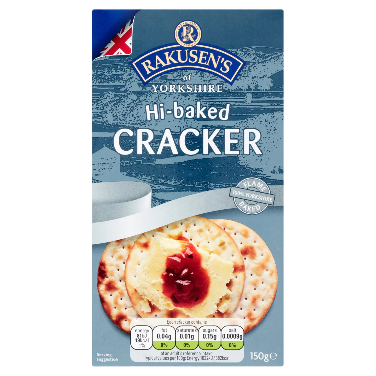Rakusen'S Hi-Baked Cracker 150g – London Food Hall