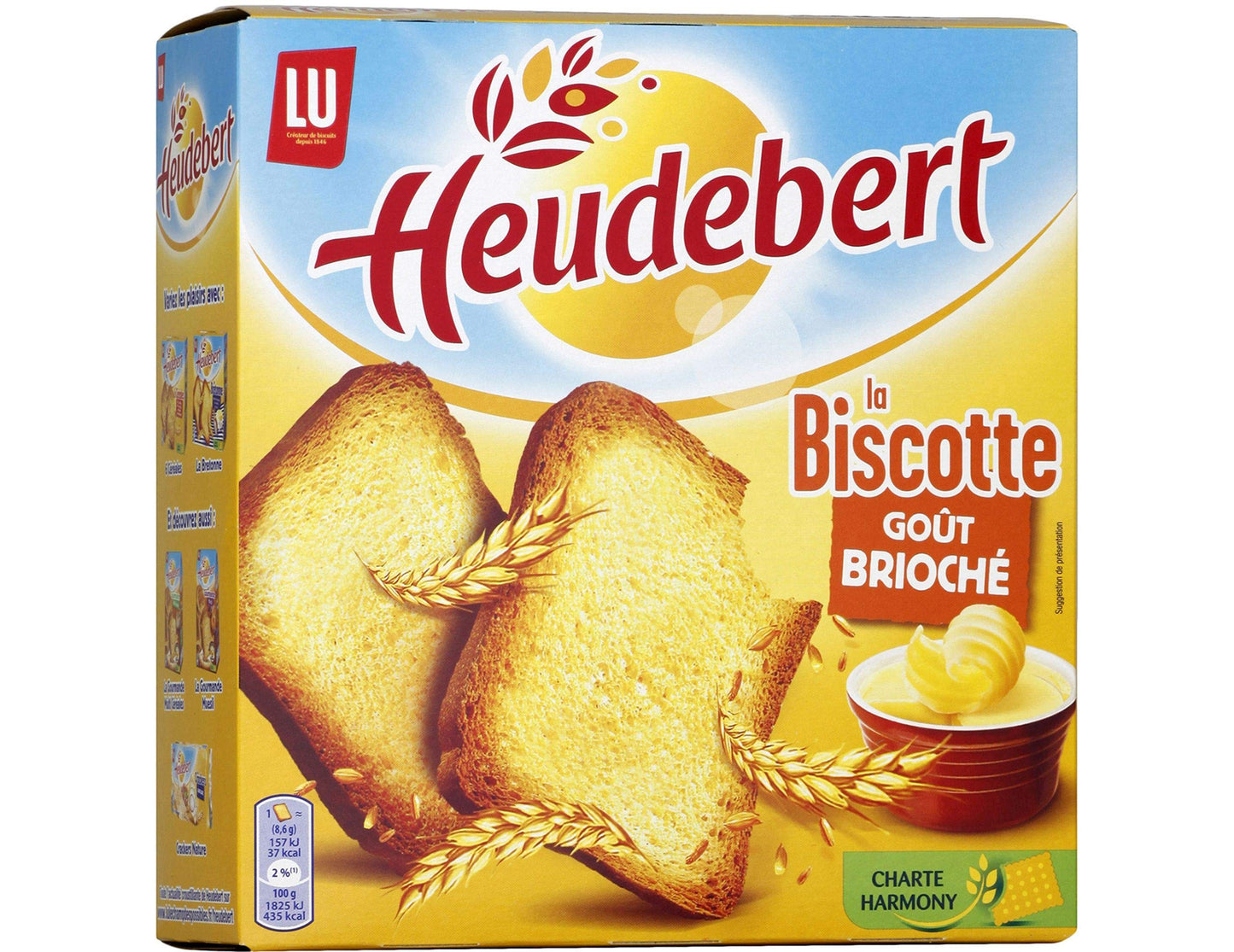 Heudebert Biscotte Brioché Taste 290g Box – London Food Hall